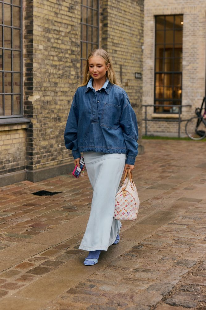The Canadian Tuxedo Trend Is Dominating Fashion Week Street Style