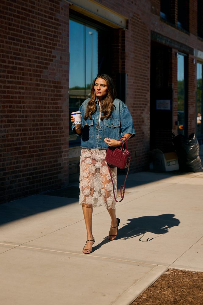 Nyfw Little Red Bag Trend