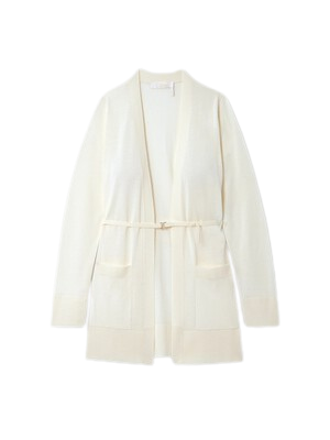 Cardigan Blanc à Motifs Cercles Chloé Par Autonomy Taille 10 - Occasion Très Bon état