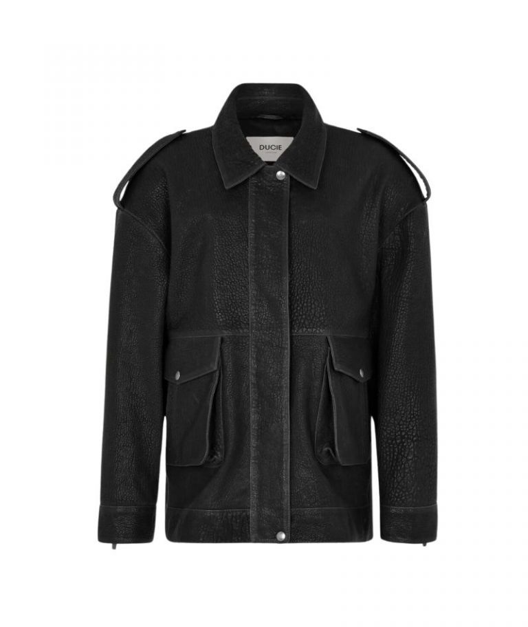 Carol - Oversized Leather Jacket