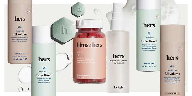Hers Hair Products for Hair Growth and Personalized Care