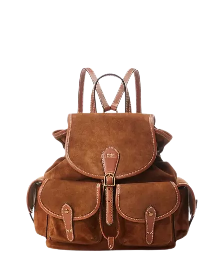 POLO RALPH LAUREN - Suede Bellport Backpack