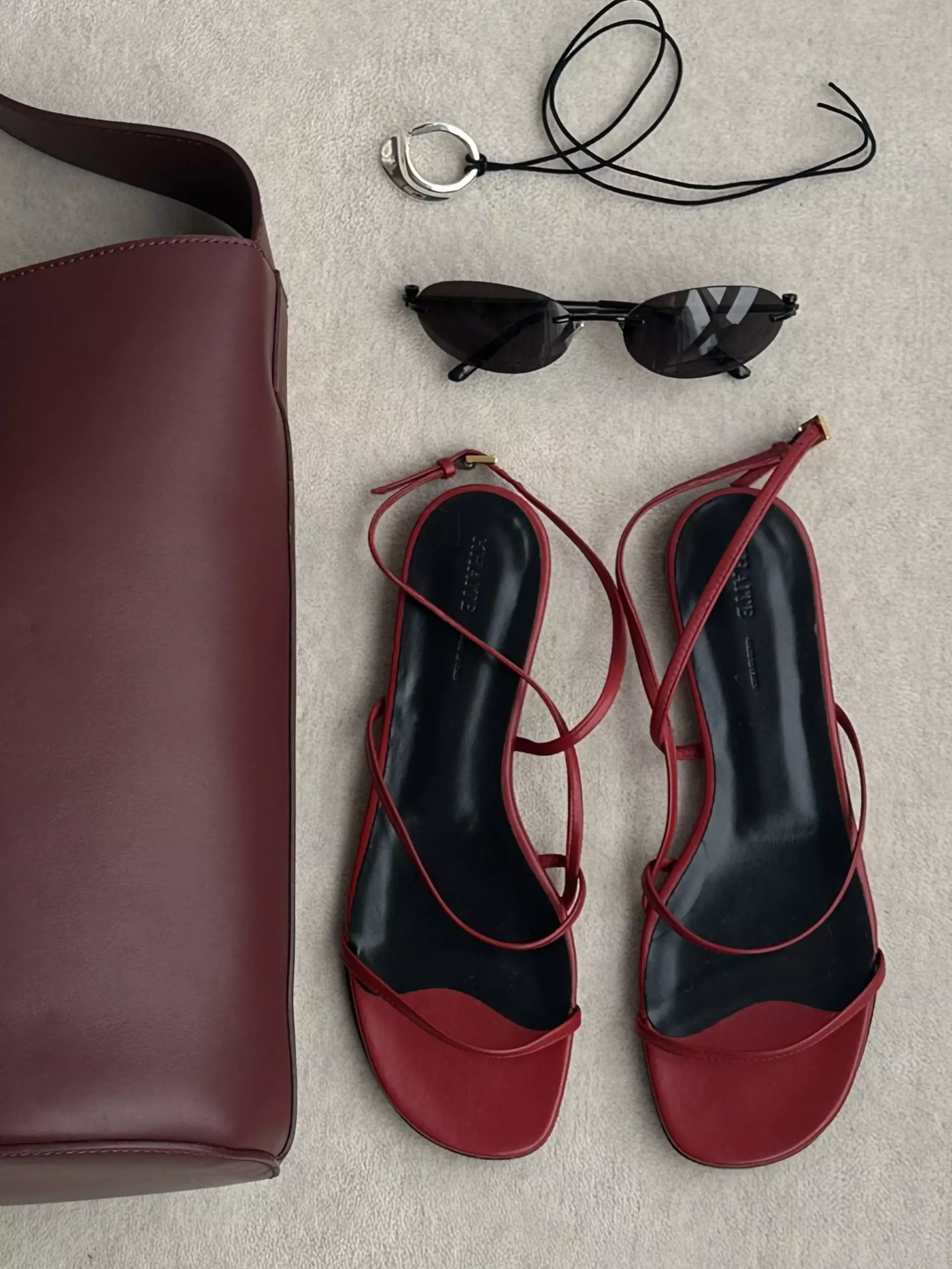 Khaite Loop Sandals