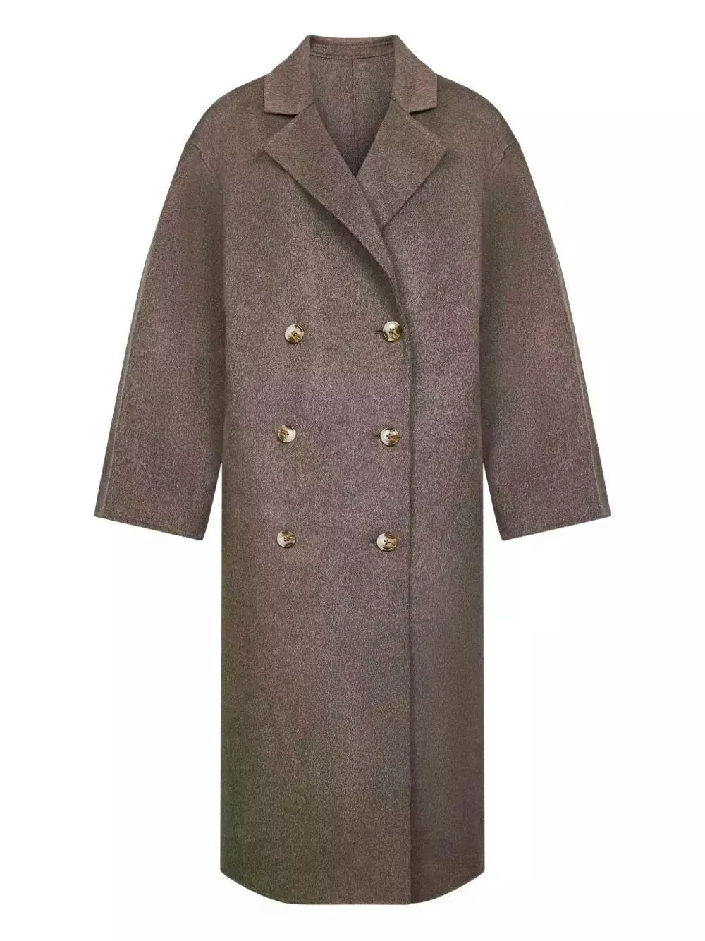 loulou de saison-Borneo Double-Breasted Wool Coat