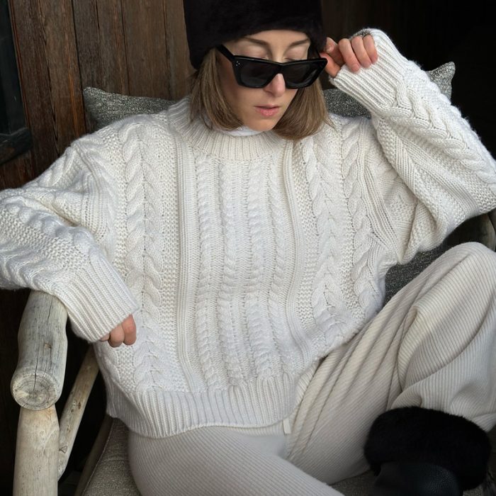 If You Want Knits That Layer Without Bulk, Start Here—We’ve Found the Chicest Ones