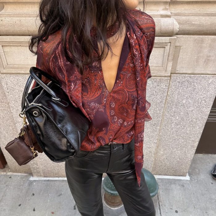 Push Your Plaid Aside, It’s All About the Paisley Print Trend Right Now