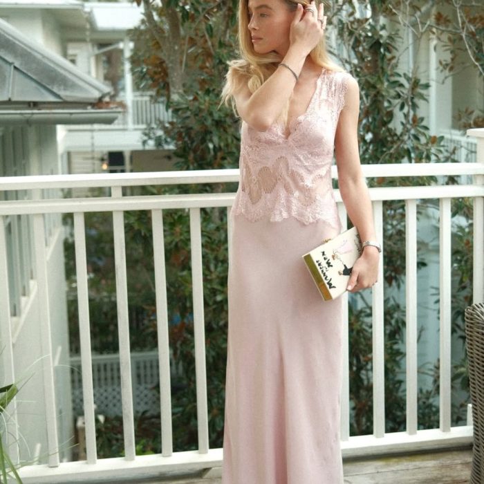 The Season’s Freshest Take on Occasion Dressing Comes in Light Pink