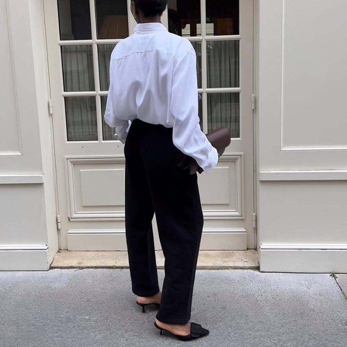 Want to Look Polished in Seconds? Start With Black Tailored Pants