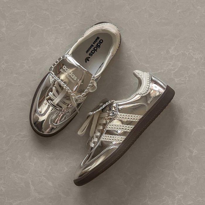 Forget the Basics—Silver Sneakers Are the Cool-Girl Upgrade
