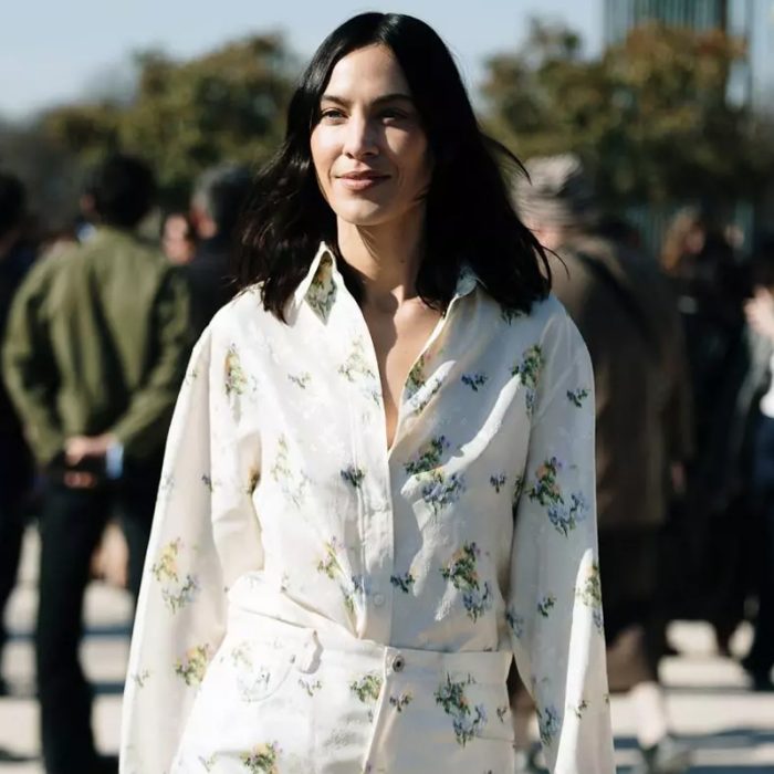 Stripes! Florals! Plaids! These Micro-Prints Are Trending Among PFW Showgoers