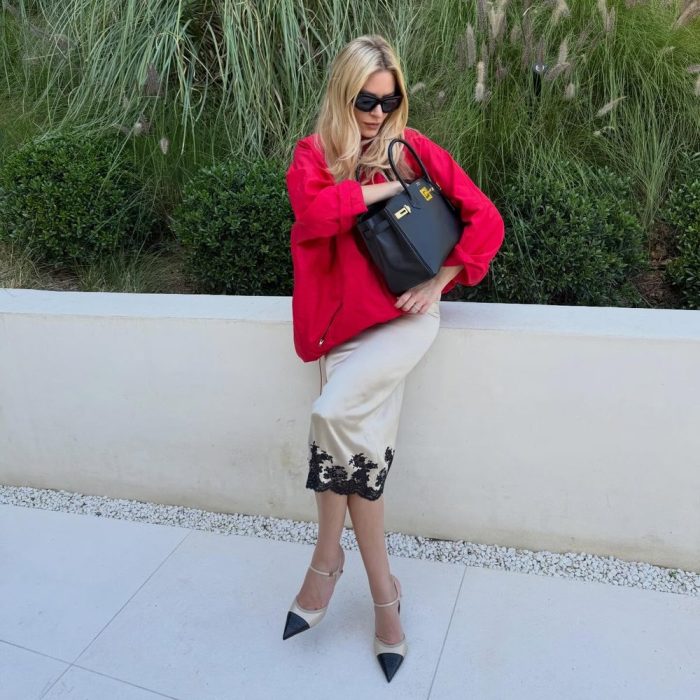 All Signs Point to the Red Jacket Trend as the Season’s Standout Layer