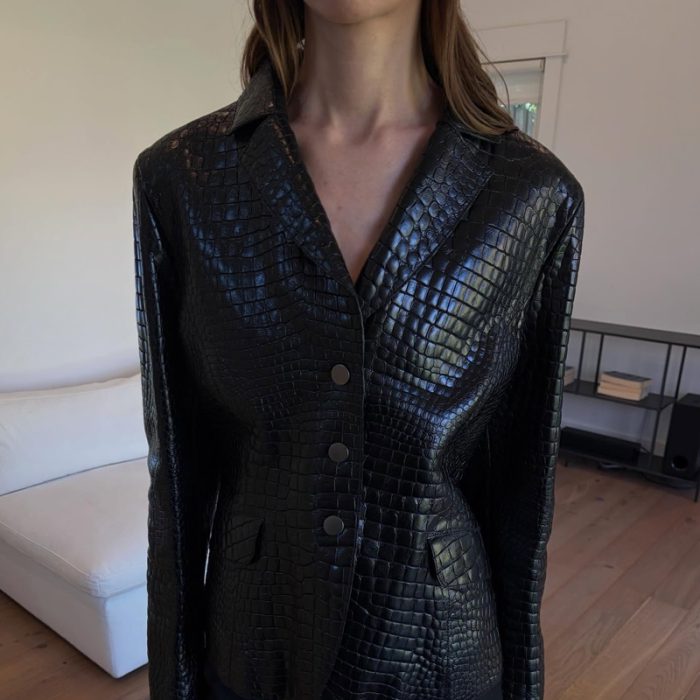Croc Jackets Are the Textured Layer Your Wardrobe’s Missing—These Are the Best Ones to Buy