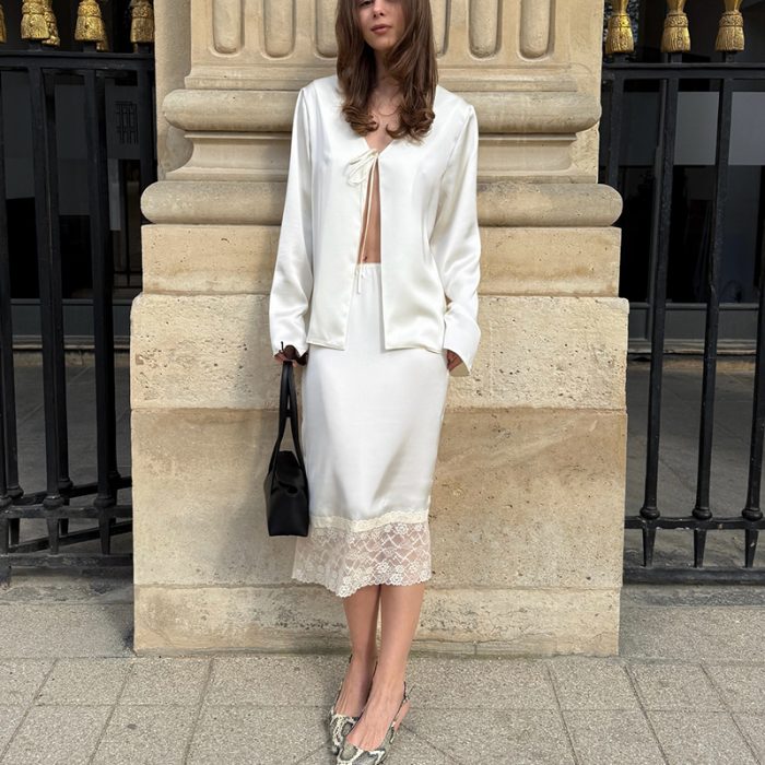 These Slip Skirt Outfit Ideas Prove Underwear-As-Outerwear Was Fashion’s Best Decision