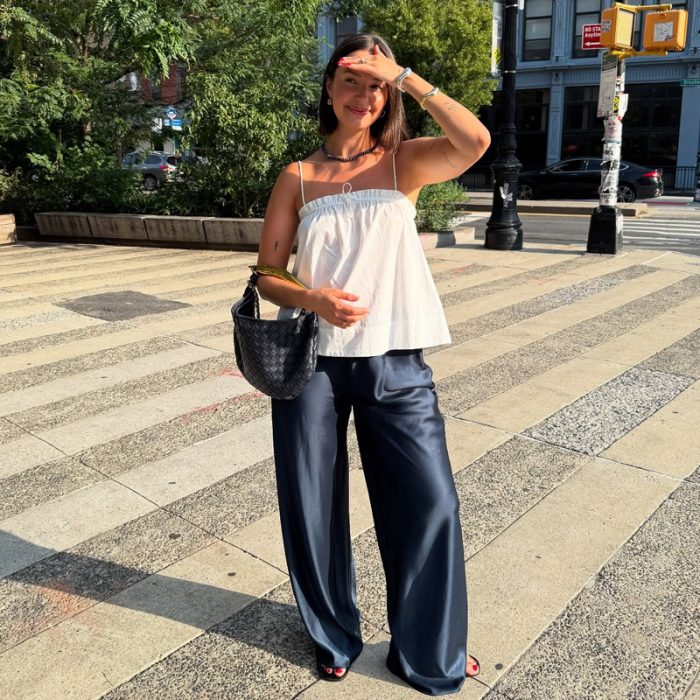Hold the Basic Button-Down—Fashion People Are Wearing Cotton Poplin Tops Instead