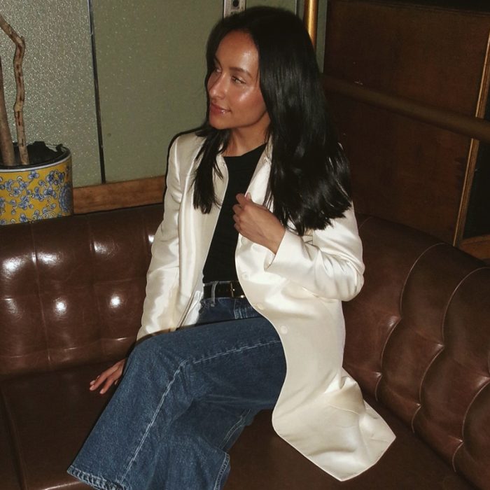 A Trench Coat Can Be the Main Event—These Satin Styles Prove It