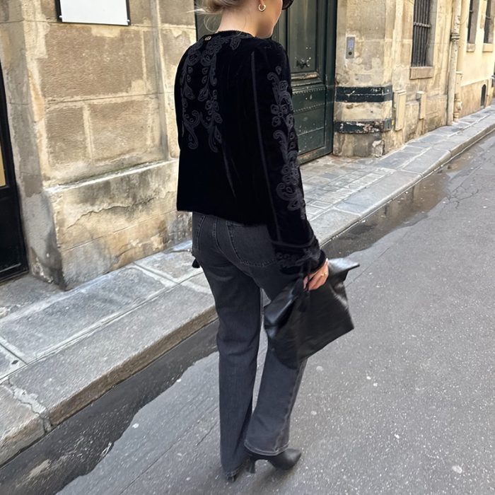 Blue Jeans Will Always Be Classic, But Grey Is the Cooler Choice Right Now