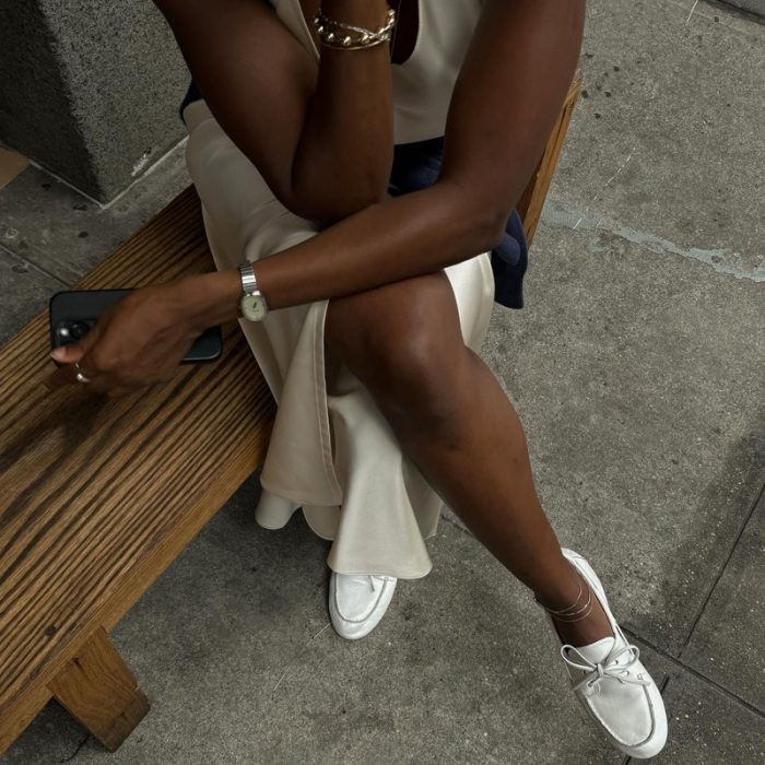 White Loafers Are the Fresh Shoe Trend That Makes Every Outfit Look More Expensive