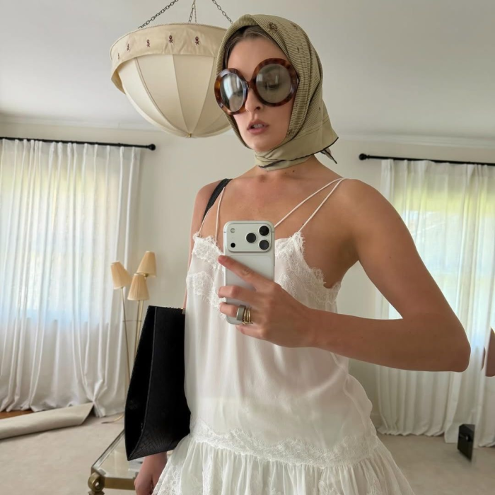 Yes, You Can Wear Oversized Sunglasses—Here’s How Fashion People Style Them