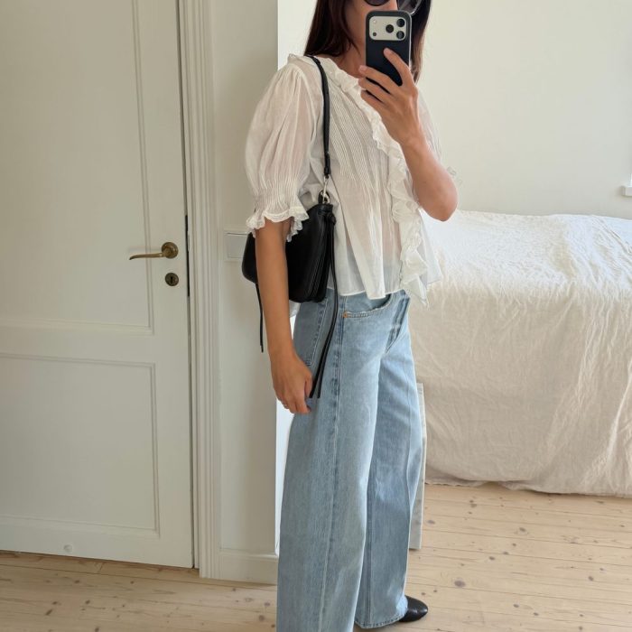 You Couldn’t Stop Buying This Dôen Top—So We Asked a Stylist How to Wear It