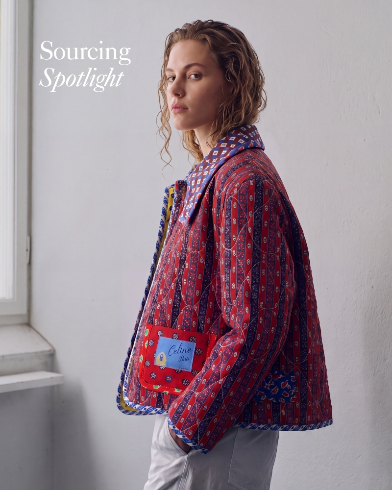  Sourcing Spotlight Celine Reversible Patchwork Jacket