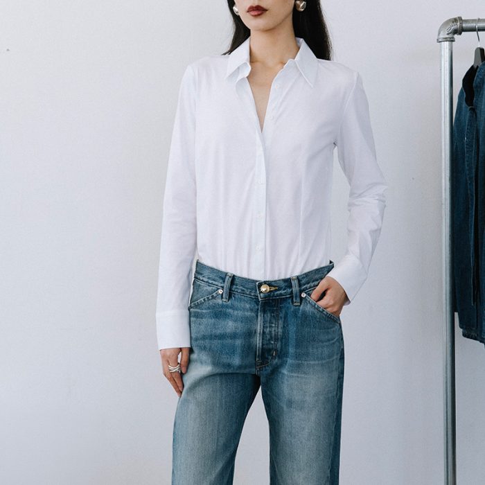 Barrel! Straight-Leg! Puddle! The Fall Denim Edit Has Arrived