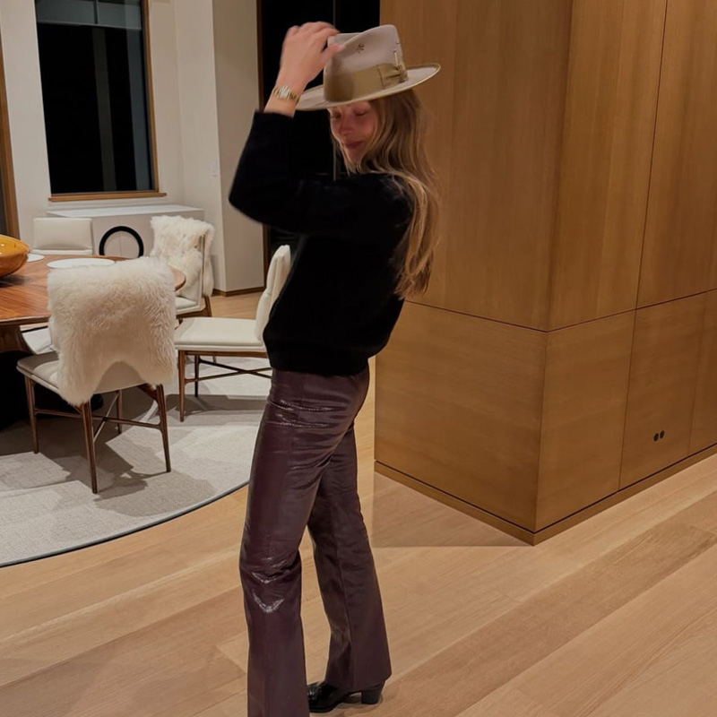 Western-inspired fashion collage featuring fringe skirts, suede jackets, cowboy hats, denim, tall boots and tailored separates