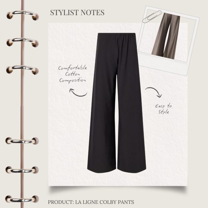 Why Our Private Client Stylists Keep Coming Back To—And Recommending—La Ligne’s Colby Pants