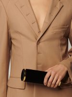 _0030_Red story _0068_8a Click Product to Zoom Hunting Season Velvet Clutch ColorBlack $1,395