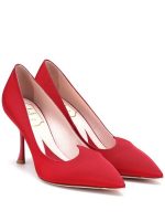 _0045_Red story _0053_12b ROGER VIVIER I Love Vivier satin pumps $ 695
