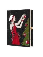 _0048_Red story _0050_13 OLYMPIA LE-TANTree appliquéd embroidered canvas clutch$1,360.00