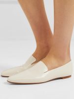 1 Double Up Sweaters_0004_8a THE ROW Minimal leather loafers
