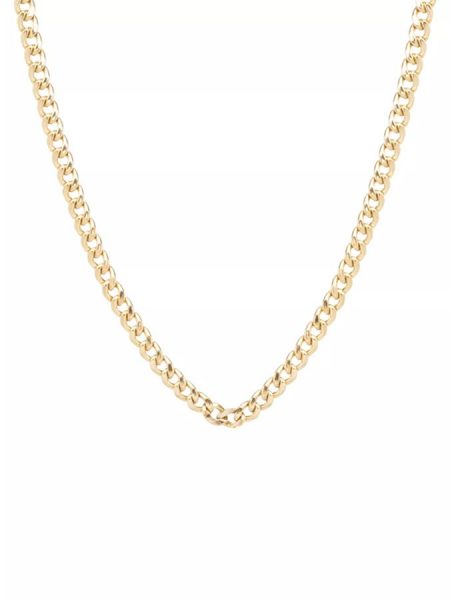 Bodysuits - Zoë Chicco - 14k Yellow Gold Medium Curb Chain Necklace