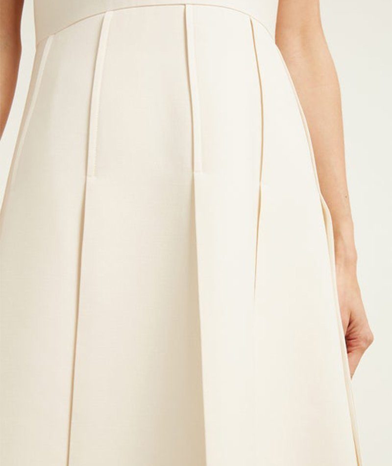 Cream of Crop_0000s_0007_1d VALENTINO Overlap-pleat wool-blend dress