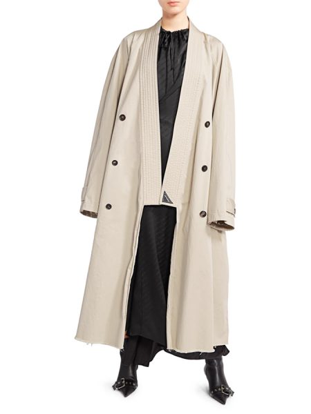 warm duster coat