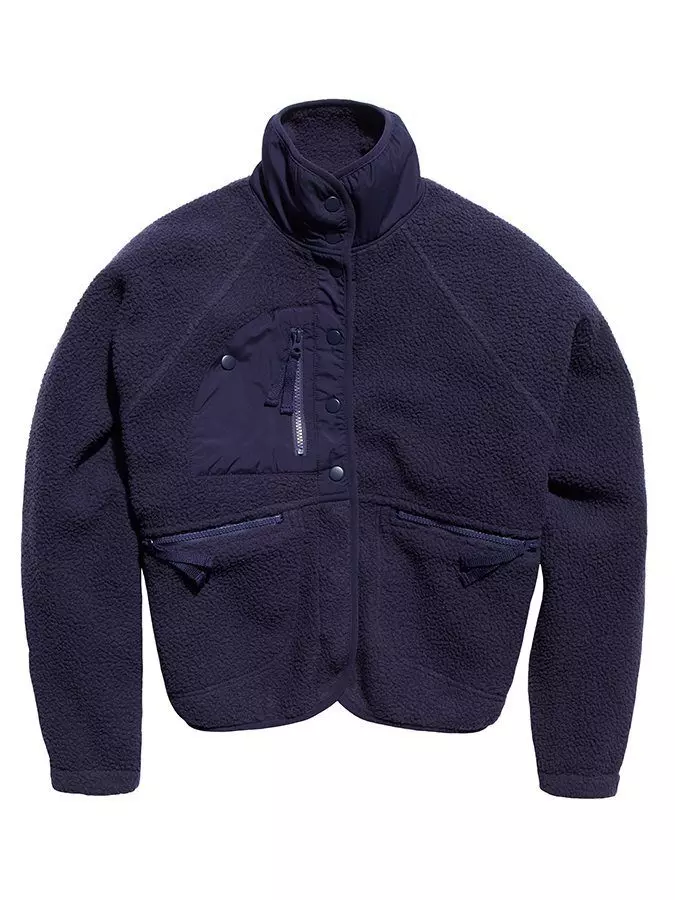 Free People Resize_0009_5 Blue Hit The Slopes Fleece Jacket