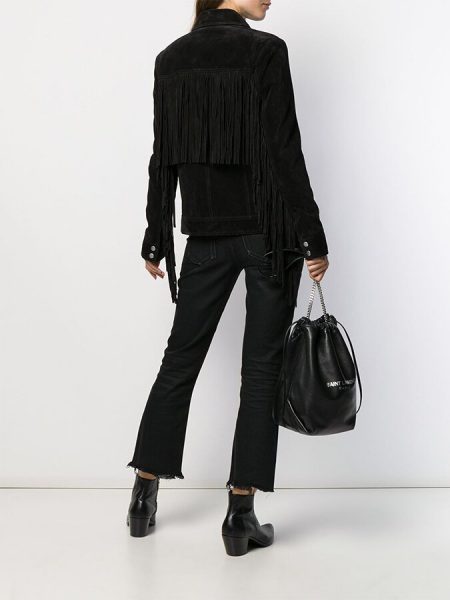 oversized fringe jacket