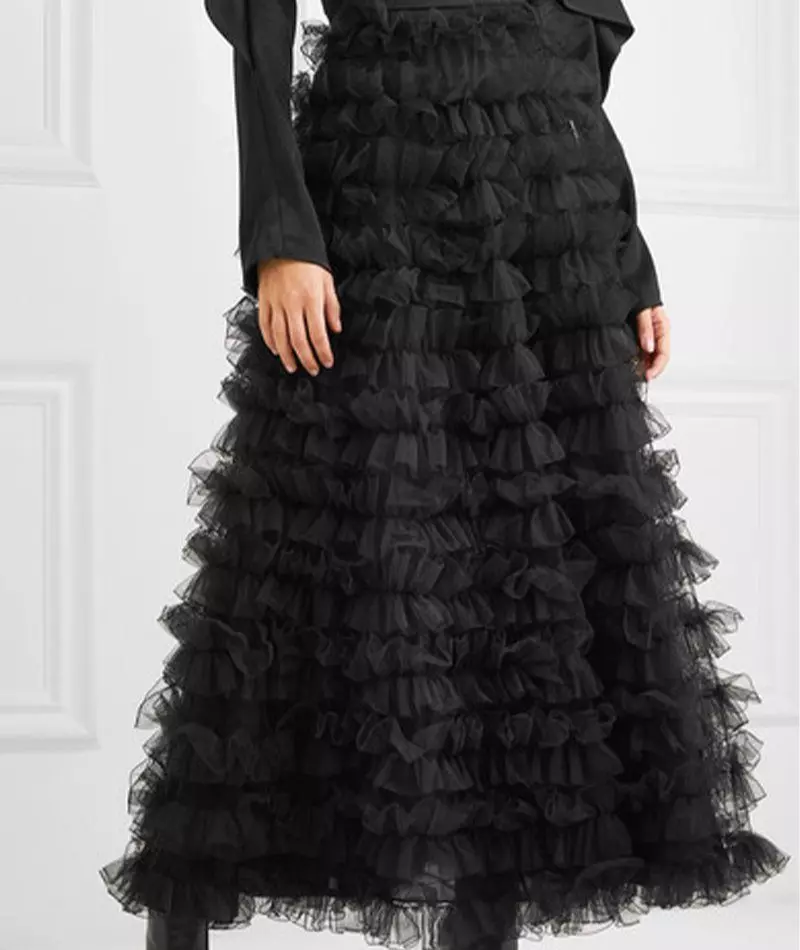 Holiday Dressing_0000s_0012_2b VALENTINO Tiered ruffled chiffon maxi skirt