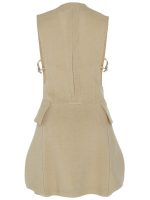 Jacquemus Dresses Le Haut Kimbe Cotton Twill Top Rear