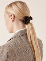 Ponytail Hairstyles_0002_6 Miu Miu Faux Pearl-Embellished Scrunchie on model