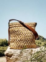 Spring 2020_Bags__0000s_0082_8a Prada Raffia Woven Bucket Bag styled