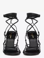 Thanksgiving Looks__0081_4a Saint Laurent Robin Sandals In Smooth Leather